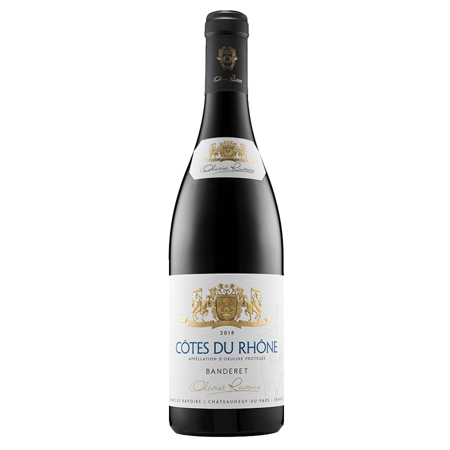 OLIVIER RAVOIRE AOP CÔTES DU RHÔNE RED 2021 BANDERET – Rom & Vin